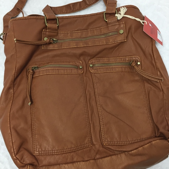 Mossimo Supply Co. | Bags | Mossimo Faux Leather Large Shoulder Purse ...